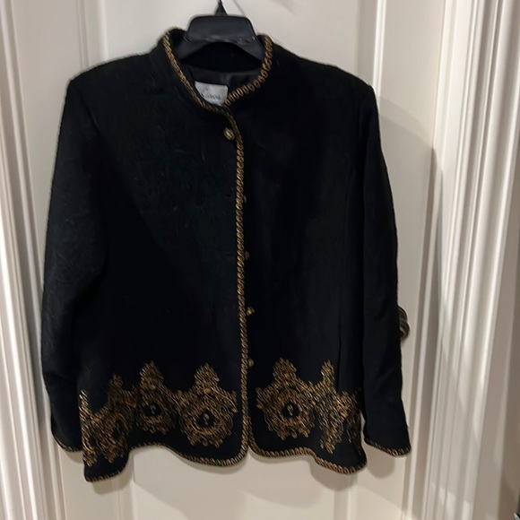 Linea by Louis Dell'Olio | Jackets & Coats | Linea Boucle Embroidered ...